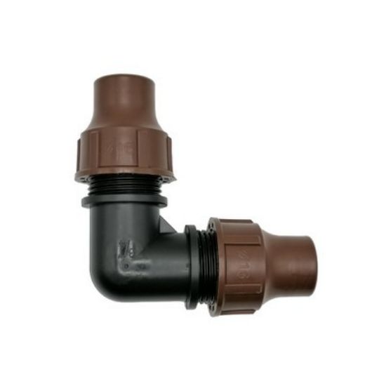 Landscape Watering Systems Limited. Rain Bird Lock Type Compression Elbow for 16mm OD tube ...