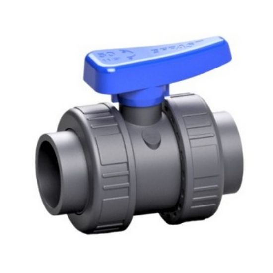 Landscape Watering Systems Limited. ¾" PVC Double Union Ball Valve c/w ...